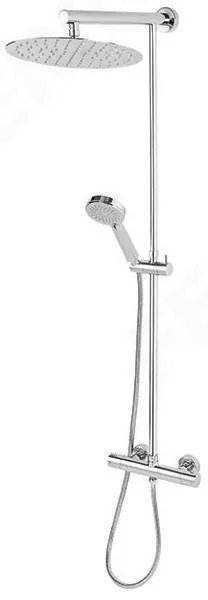 FERRO TREVI - sprchová sada, termostatická sprchová baterie a hlavice 30cm, chrom, NP75-TRV7U