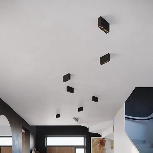 Stropní LED svítidlo SOLLUX SOLE černé 11W SL.1212