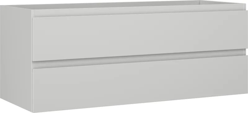 Mexen Orio, koupelnová skříňka 120 cm, 2 zásuvky, šedá matná, 91A10-12047-2-BFF62