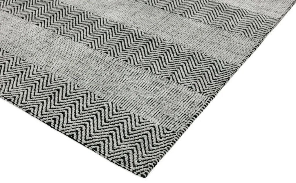 Šedý koberec Rebel Grey Rozměry: 66x200 cm