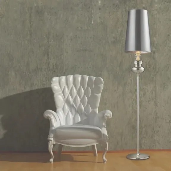 Retro lampa Baroco stříbrné