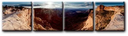 4-dílný obraz - Grand Canyon