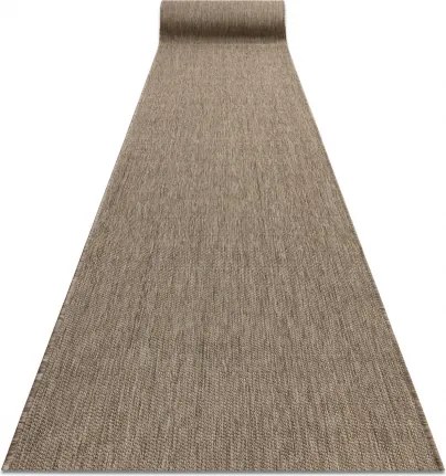 Běhoun SISAL FLOORLUX model 20433 taupe HLADKÝ