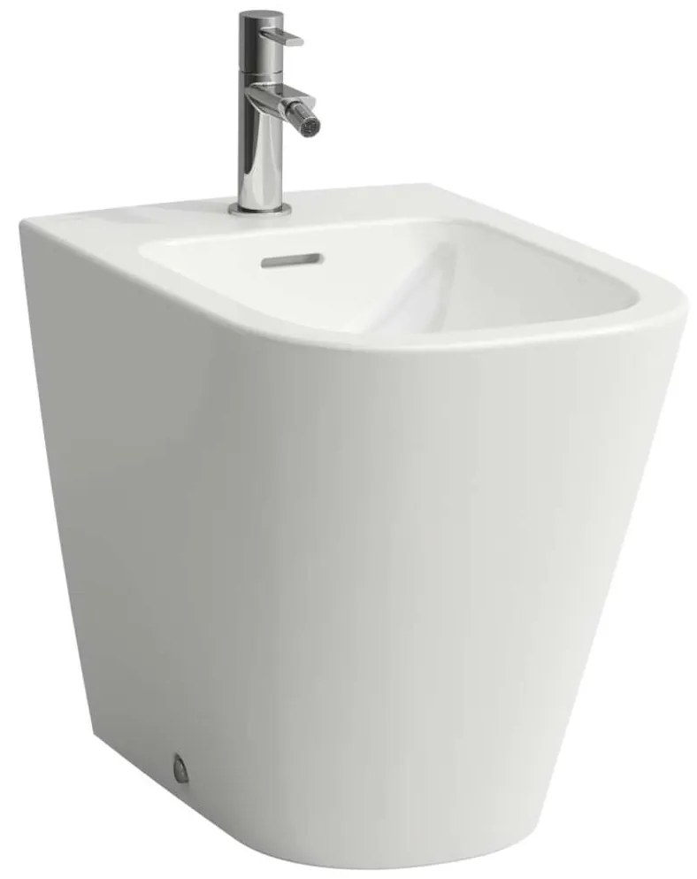 Laufen Meda - Stojící bidet, otvor pro baterii, bílá H8321110003021