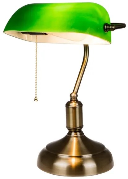 Stolní lampa BANKER 1xE27/60W/230V