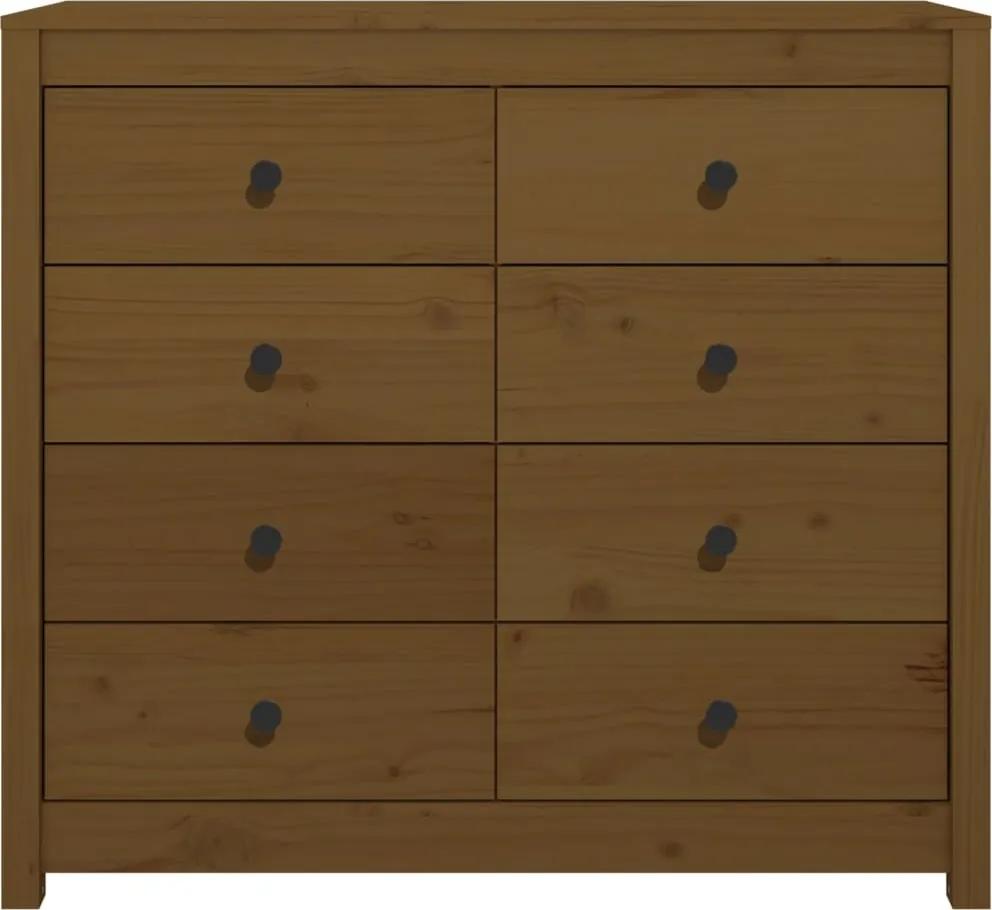 vidaXL Odkládací skříňka 100 x 40 x 90 cm masivní borové dřevo [821770] Barva: Přírodní