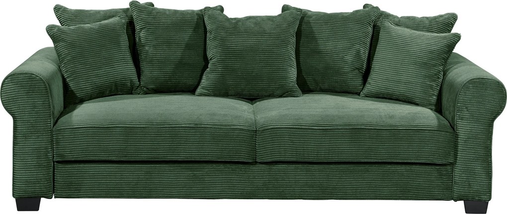 XXXLutz ROZKLÁDACÍ POHOVKA, textil, tmavě zelená Landscape - Rozkládací sedačky - 002220047307