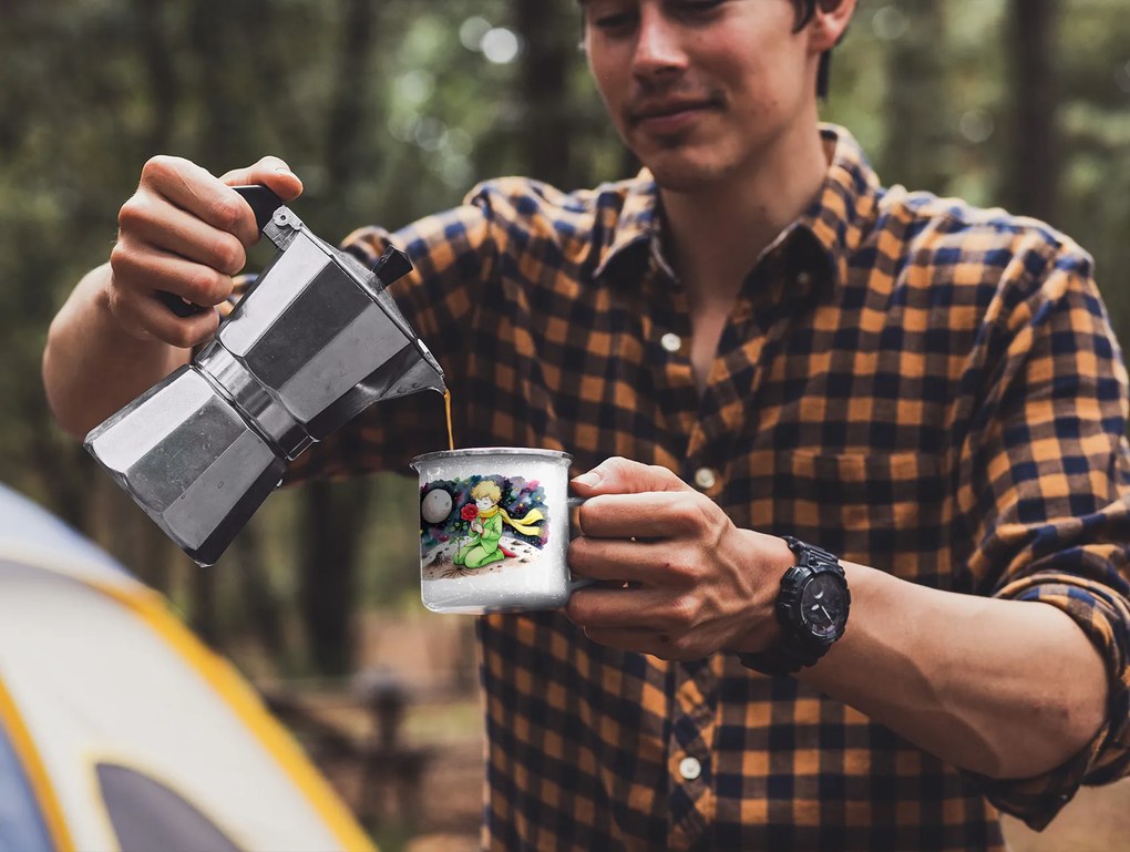 Plecháček - Malý princ a jeho milovaná červená růže FeelHappy.cz Velikost plecháčku: 330ml