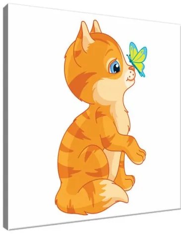 Tištěný obraz Oranžová kočička 30x30cm 3015A_1AI