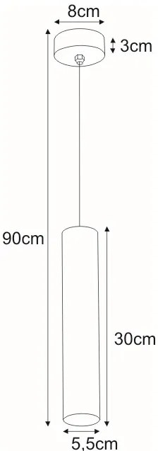 Závěsné svítidlo K-4825 z řady CORK