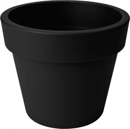 elho green basics top planter 40 - living black