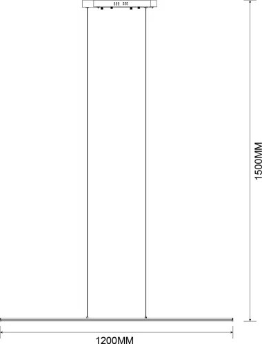 Zuma Line MS903-GD - LED Lustr na lanku ESERO LED/20W/230V zlatá