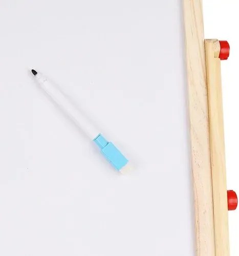 Oboustranná dřevěná tabule pro děti 6v1 + příslušenství