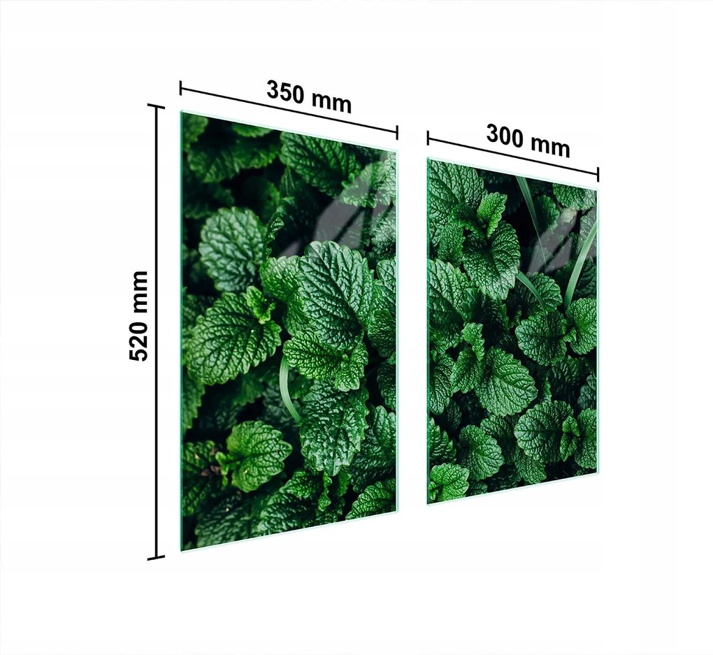 Ochranná Skleněná Deska Do Kuchyně 65x52 Melisa
