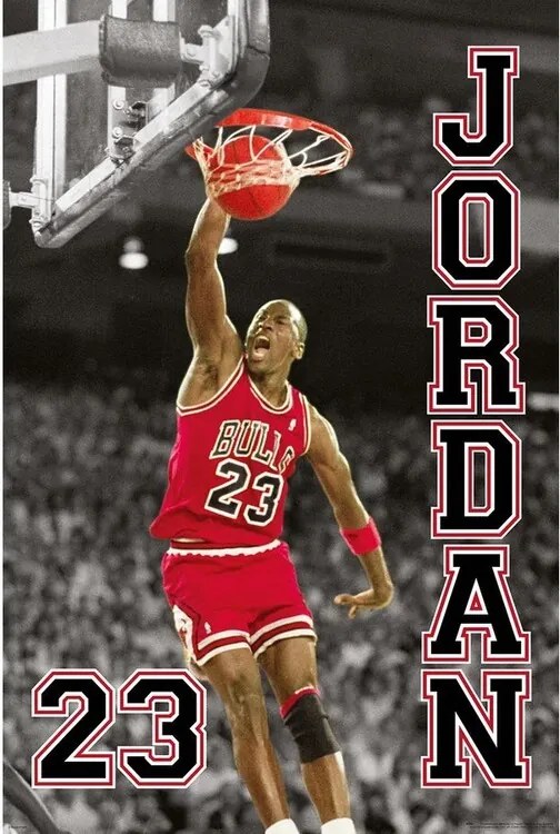 Plakát, Obraz - Michael Jordan, (61 x 91.5 cm)