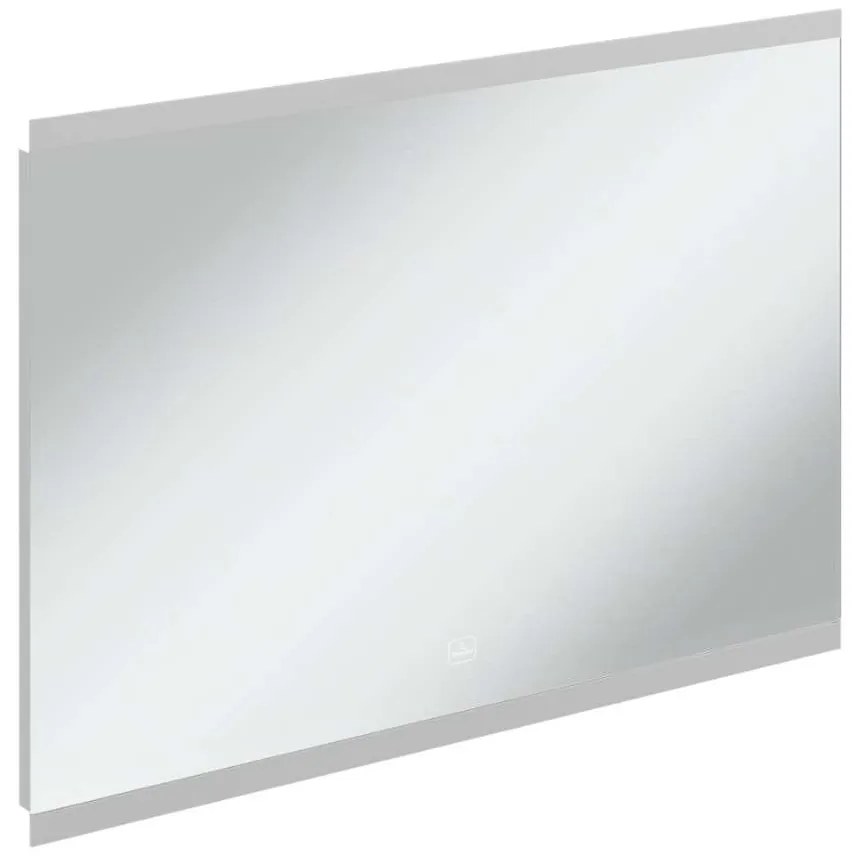 Villeroy & Boch More to See Square - Zrcadlo s LED osvětlením, 100x70 cm, dotykový senzor A4751000