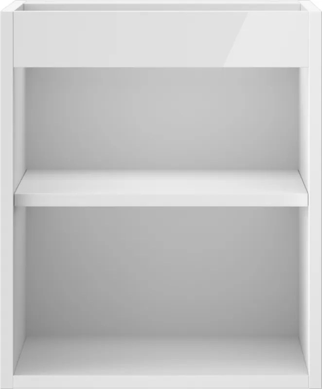 Mexen Box-A, závěsná skříňka 40 cm, bílá lesklá, 91AX1-0400-470-1-00