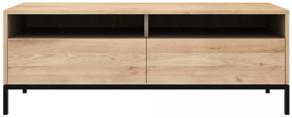 Ethnicraft designové skříňky pod televizeLigna TV - 2 drawers (šířka 140 cm)