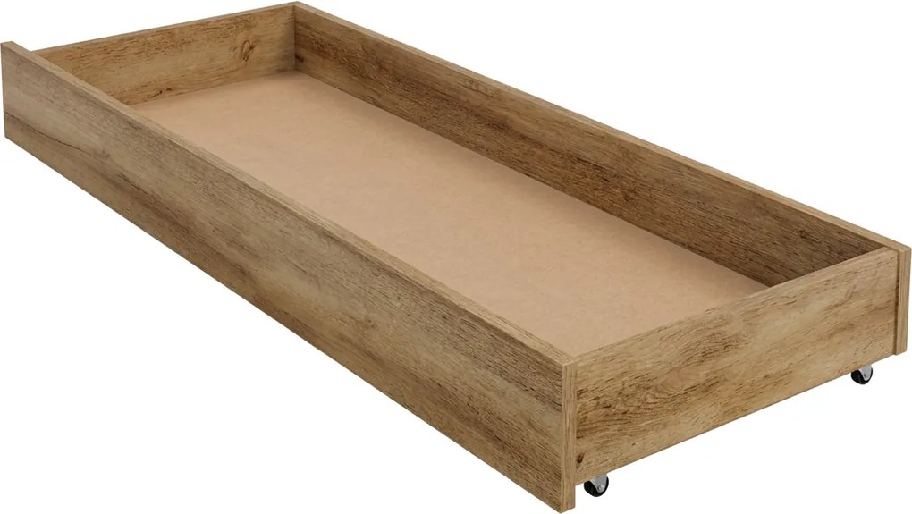 Úložný box pod postel ELISA 200 cm, dub artisan