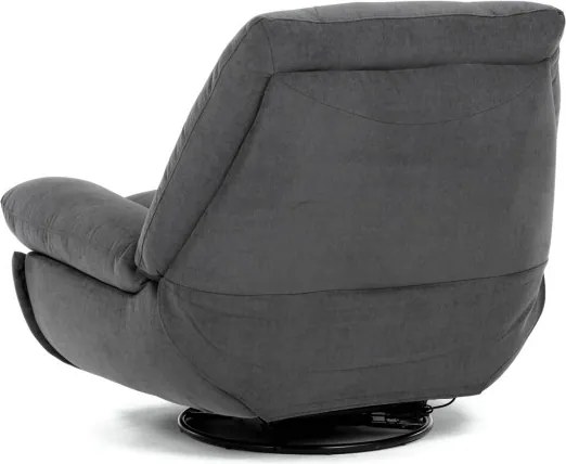 Polohovací křeslo šedé, elektrické TV-7089 GREY2