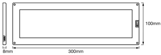 Ledvance - LED Stmívatelné podlinkové svítidlo se senzorem CABINET LED/10W/230V