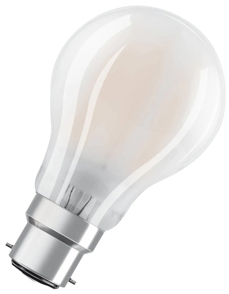 OSRAM LED žárovka B22d Classic A 7W 2.700K matná