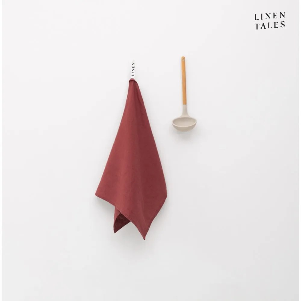 Lněná utěrka 45x65 cm Marsala – Linen Tales