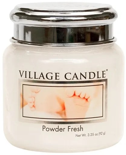 Village Candle Vonná svíčka Pudrová Svěžest - Powder Fresh, 92 g