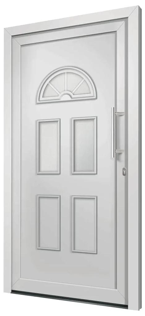 Vchodové dveře bílé 88 x 190 cm,  279253