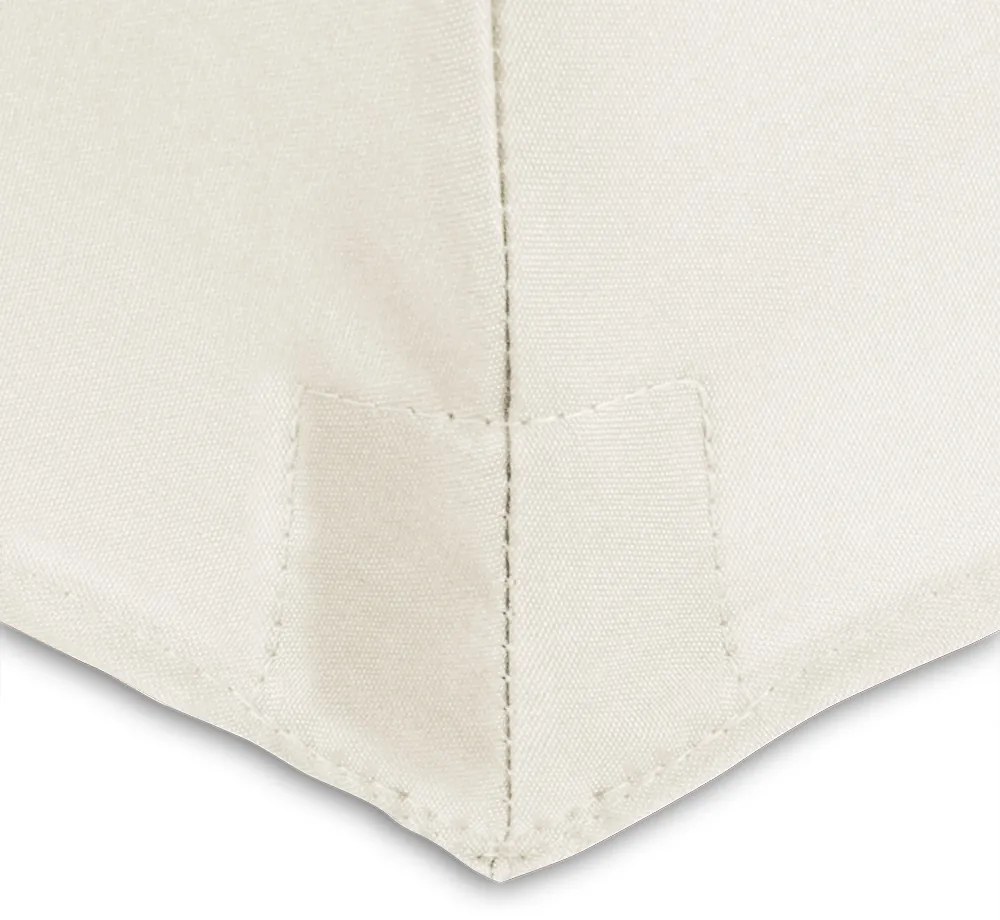 Půlkruhový slunečník béžový průměr 270 cm 104163