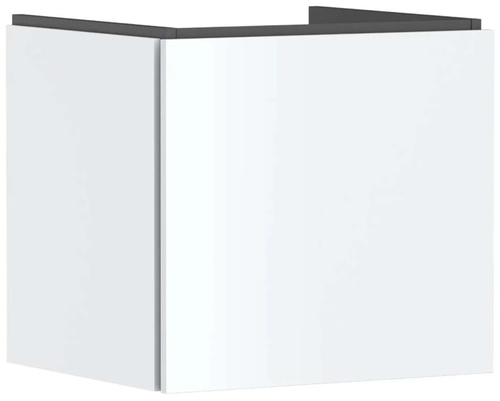 Hansgrohe Xilesa E - Umyvadlová skříňka, 50x53x47 cm, 1 zásuvka, matná bílá 54251700