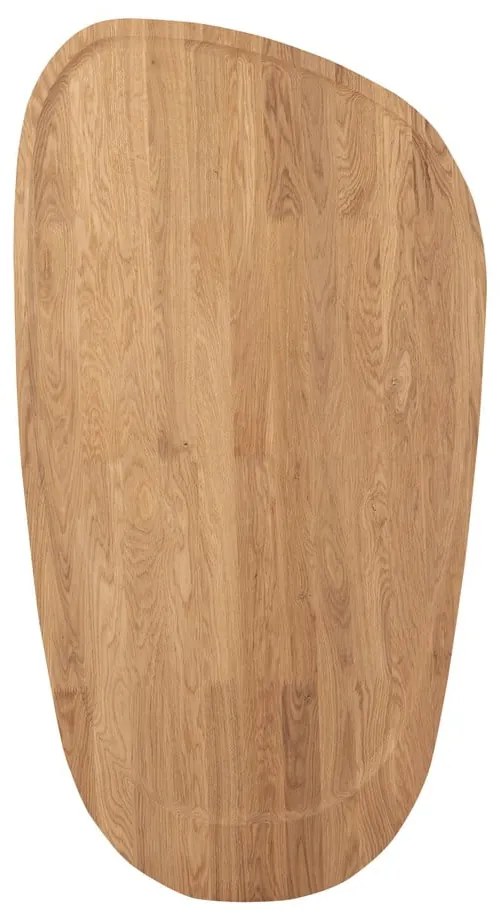 Odkládací stolek s deskou z dubového dřeva Windsor &amp; Co Sofas Elipse, 130 x 68 cm