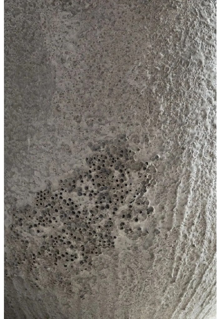 Květináč VIRINGO, vláknocement, výška 44 cm, šedý struktura