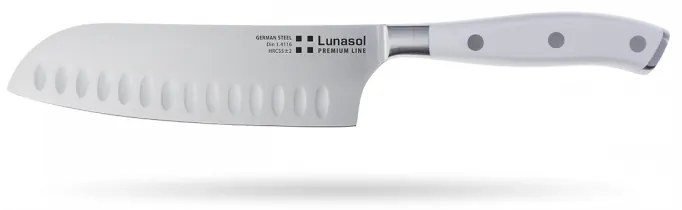 Lunasol - Nůž santoku velký 17,8 cm – Premium (128763)