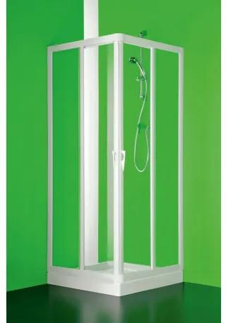 HOPA - Čtvercový a obdélníkový sprchový kout VELA - 185 cm, 90 cm × 90 cm, Univerzální, Plast bílý, Polystyrol BSVEL9090P