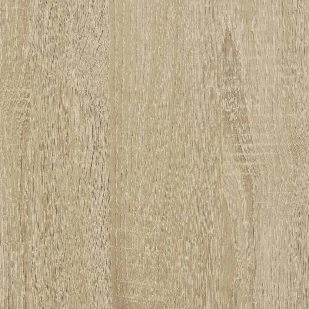 vidaXL Úložný box 90 x 35 x 35 cm kompozitní dřevo [840682] Barva: kouřový dub