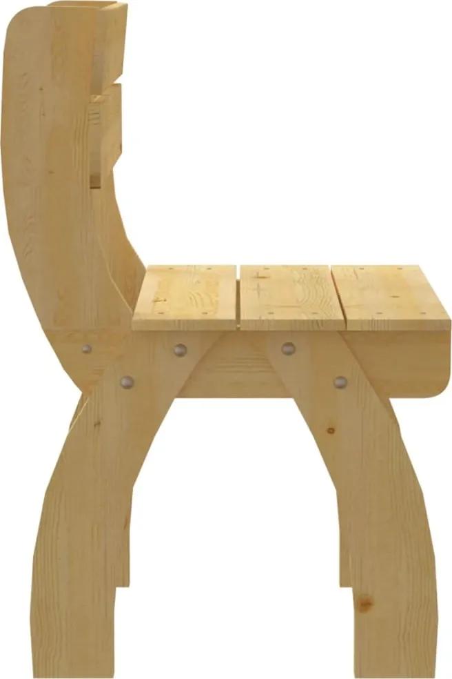 vidaXL Zahradní židle impregnované borové dřevo [41961]