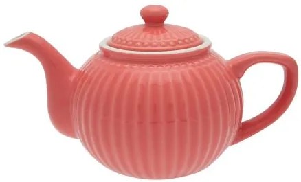 GreenGate Porcelánová konev Alice Coral 1000ml