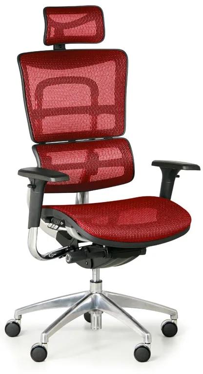 B2B Partner Multifunkční kancelářská židle WINSTON SAA, červená