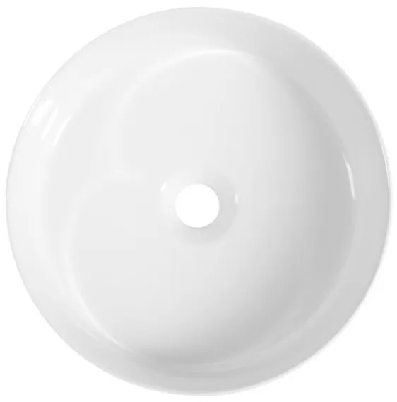 Sapho Infinity Round Keramické umyvadlo na desku 36x12 cm, bílá 10NF65036
