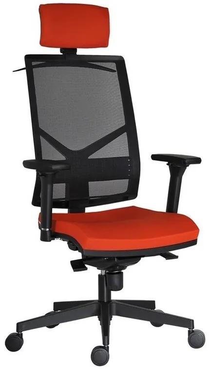 Kancelářská židle 1850 Syn Omnia Alu PDH Antares Barva: červená