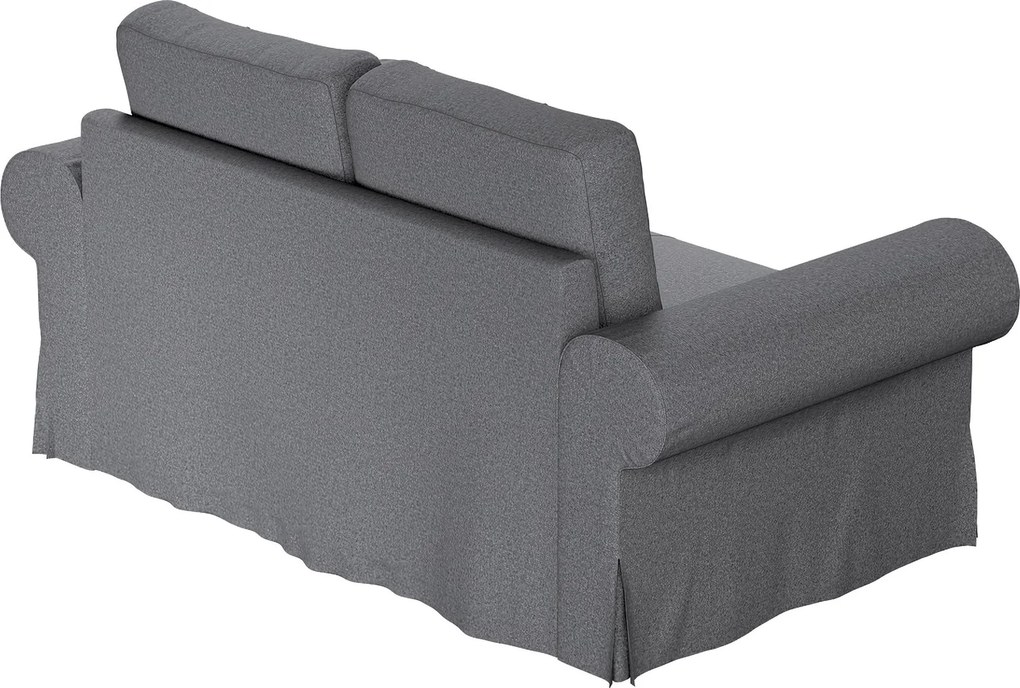 Potah na pohovku IKEA Backabro 2-místná, rozkládací barva šedá látka pletený vzor