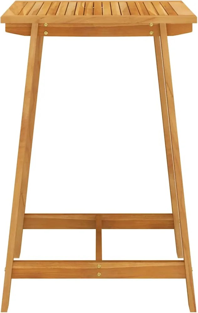 Zahradní barový stůl 70 x 70 x 104 cm masivní akáciové dřevo 312408