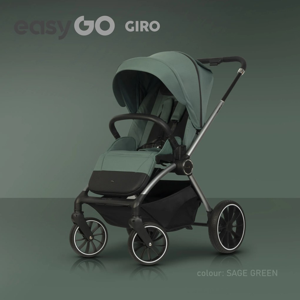 Kombinovaný kočárek EasyGo Giro 2v1 Sage Green