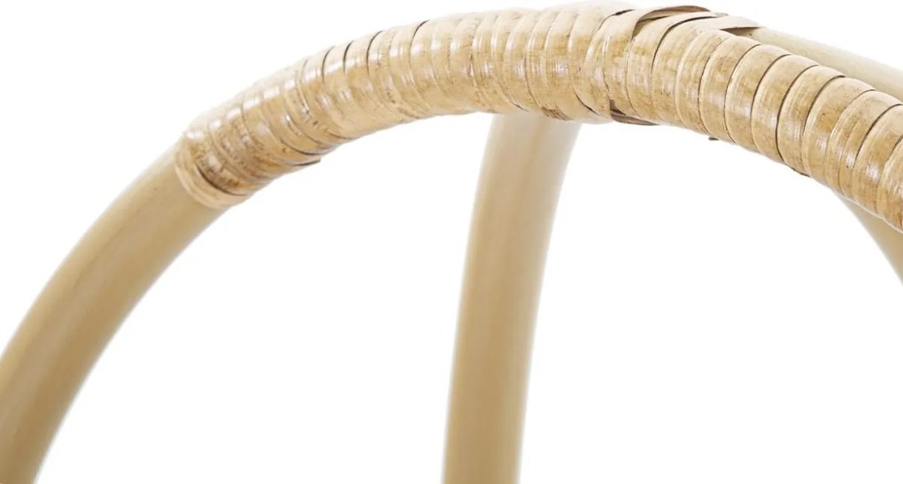 Designová knihovna Gennipha 40 cm hnědá