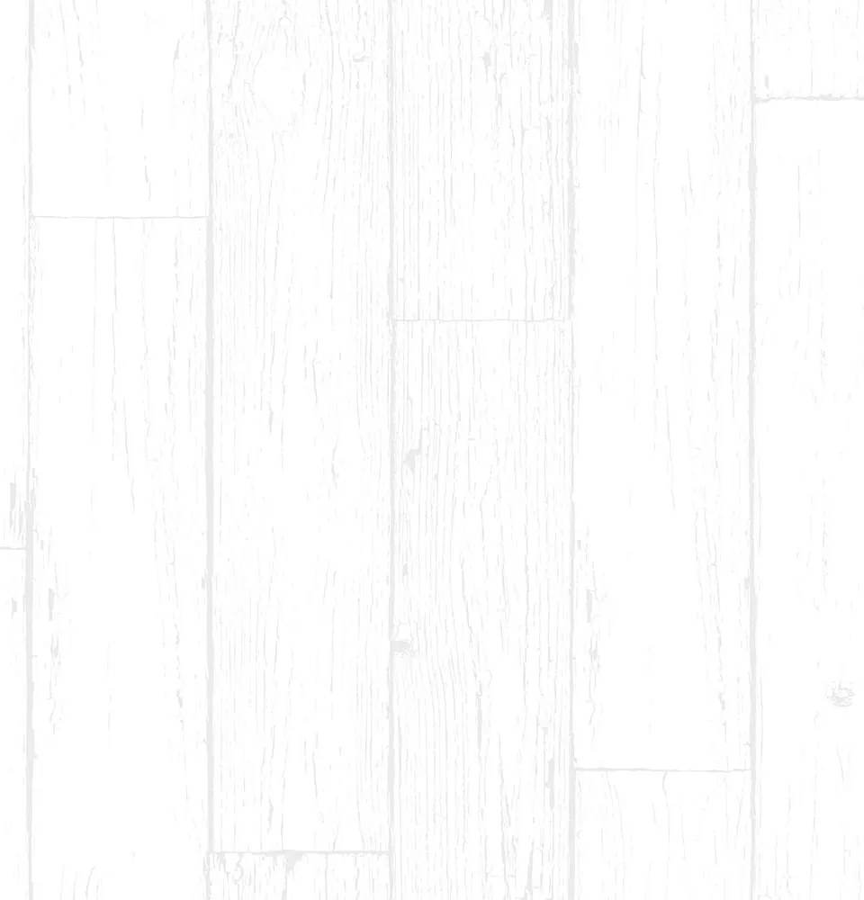 Origin Vliesová tapeta bílé dřevo, palubky 347541 rozměry 0,53 x 10,05 m