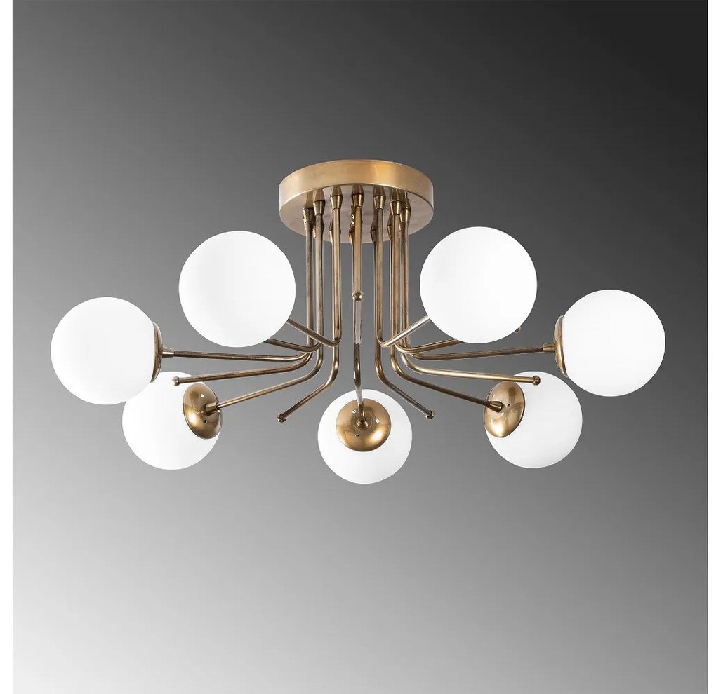 Designový lustr Galiena 90 cm zlatý