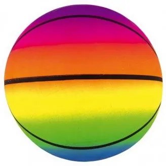 Míč basketbal gumový nafouknutý, 20 cm