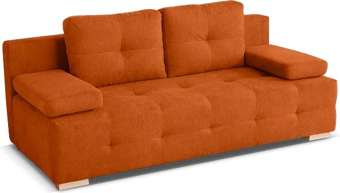 Eka Pohovka UBI, 197 cm Barva látky: Smaragdově zelená (Soul 12)