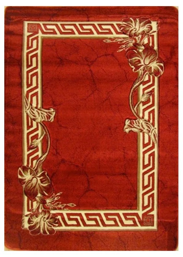 Kusový koberec Bessi terakotový, Velikosti 140x190cm